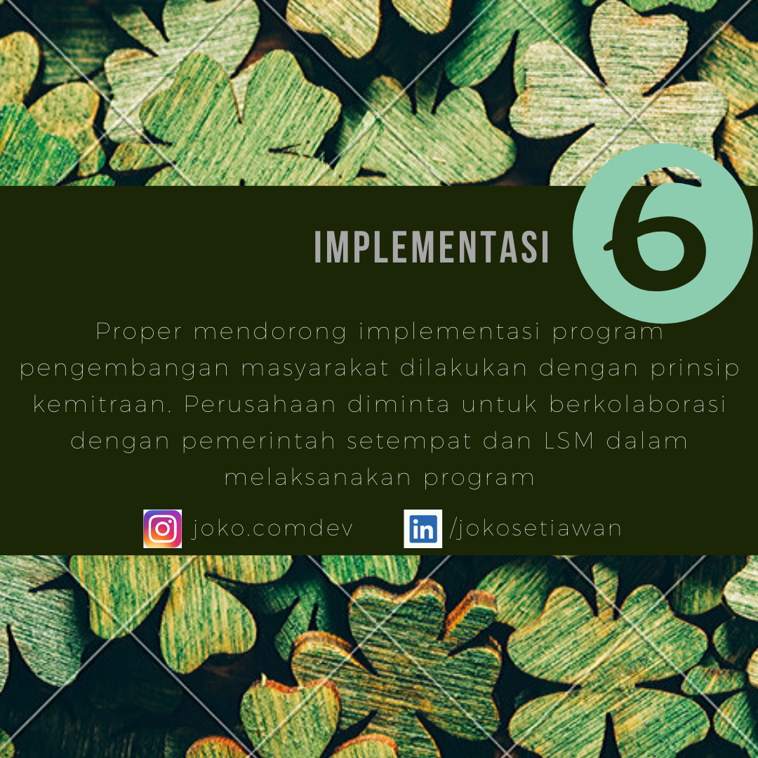 Begini Ulasan Sistem Tata Kelola Dokumen Hijau Comdev-Proper – Pekerja Sosial dan PROPER